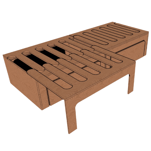 Lits peignes et matelas pour vans aménagés